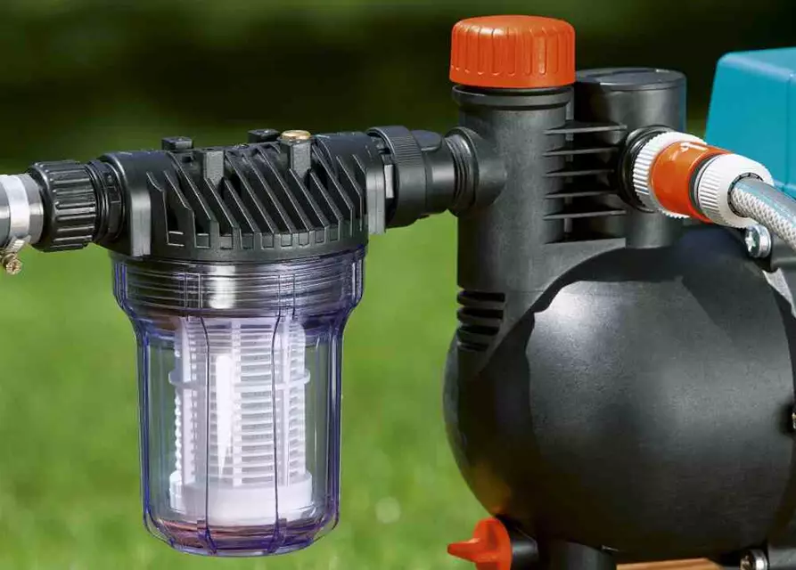 Gardena Pumpen-Vorfilter, Wasserdurchfluss bis 3000 l/h